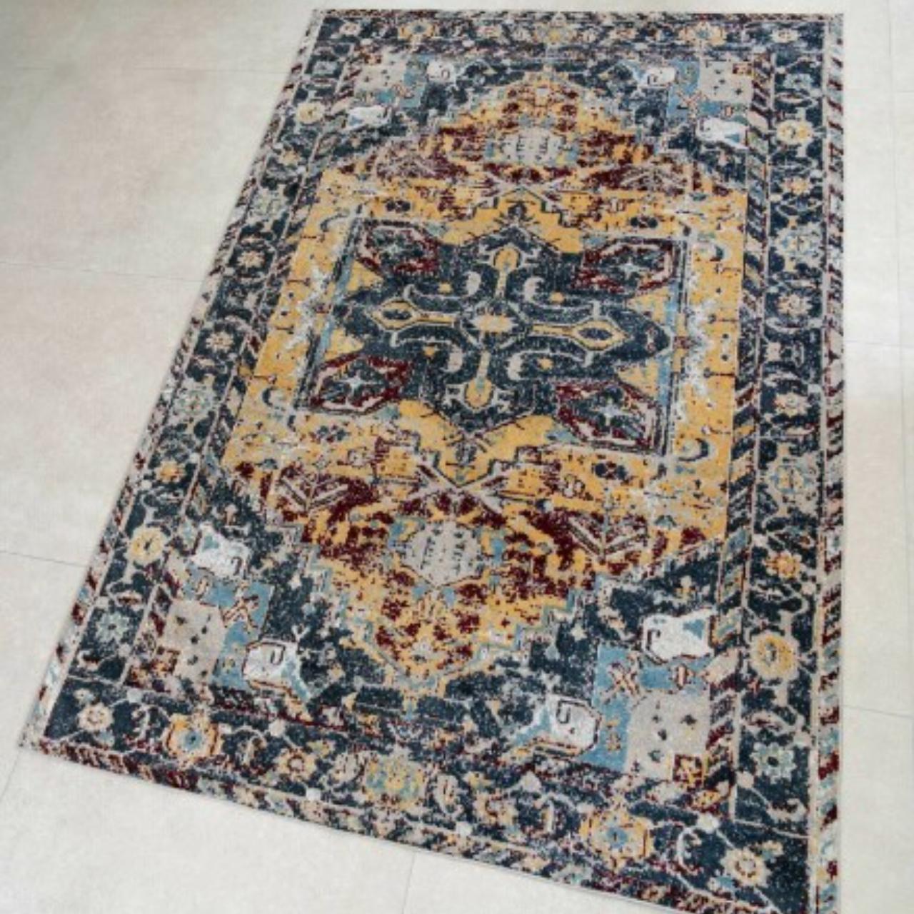 120x170cm Multicolour Traditional Rug You can use... - Depop