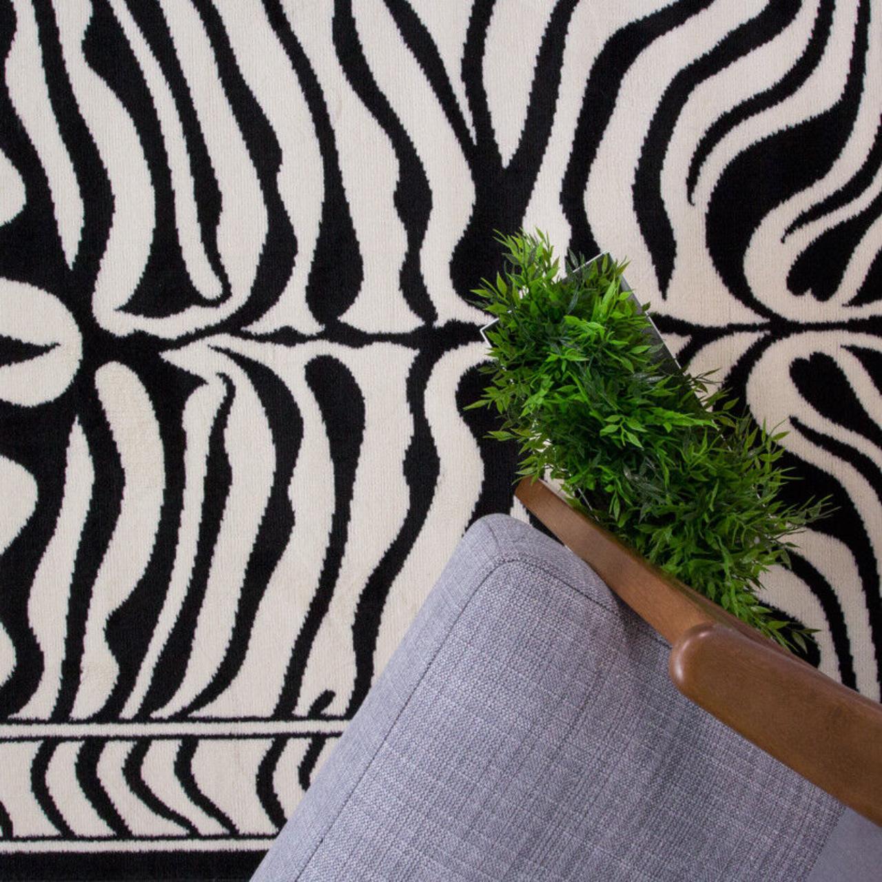 Zebra Rug 60x110cm You can use it for every room... - Depop