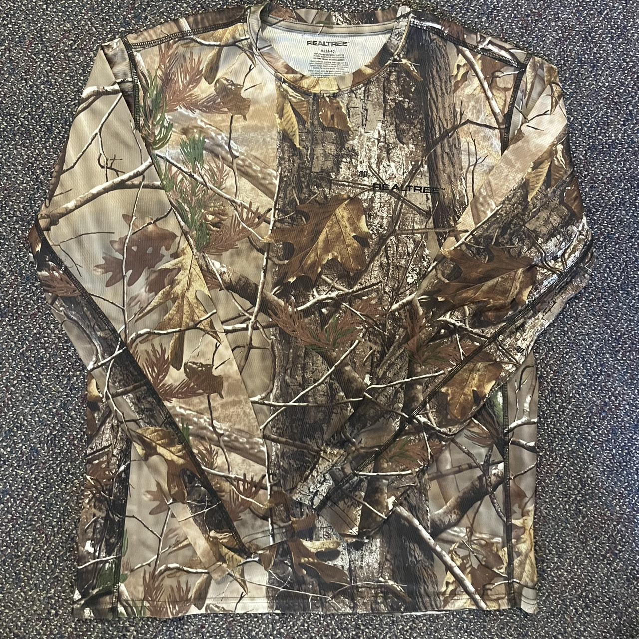 Medium RealTree Long-sleeve Camo Shirt... - Depop