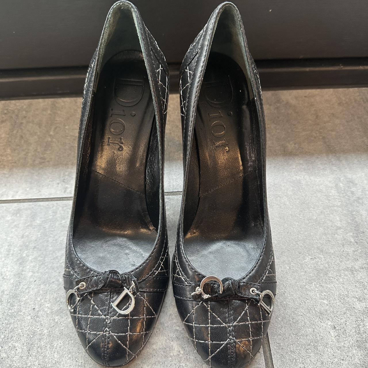 RARE vintage Christian Dior heels Size 36 1/2 - Depop