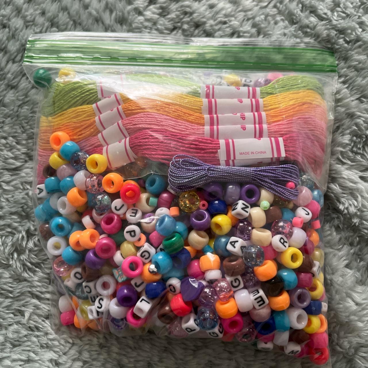 random assortments of beads / string. includes... - Depop