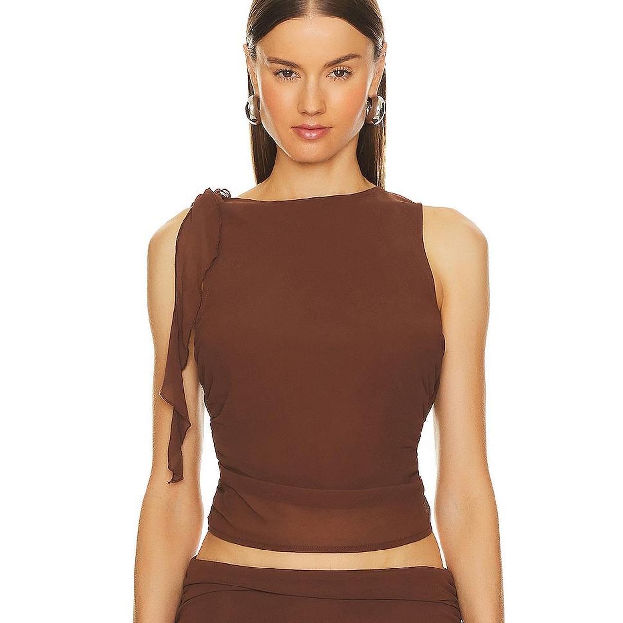 Lioness rendezvous set in chocolate Size S skirt and... - Depop