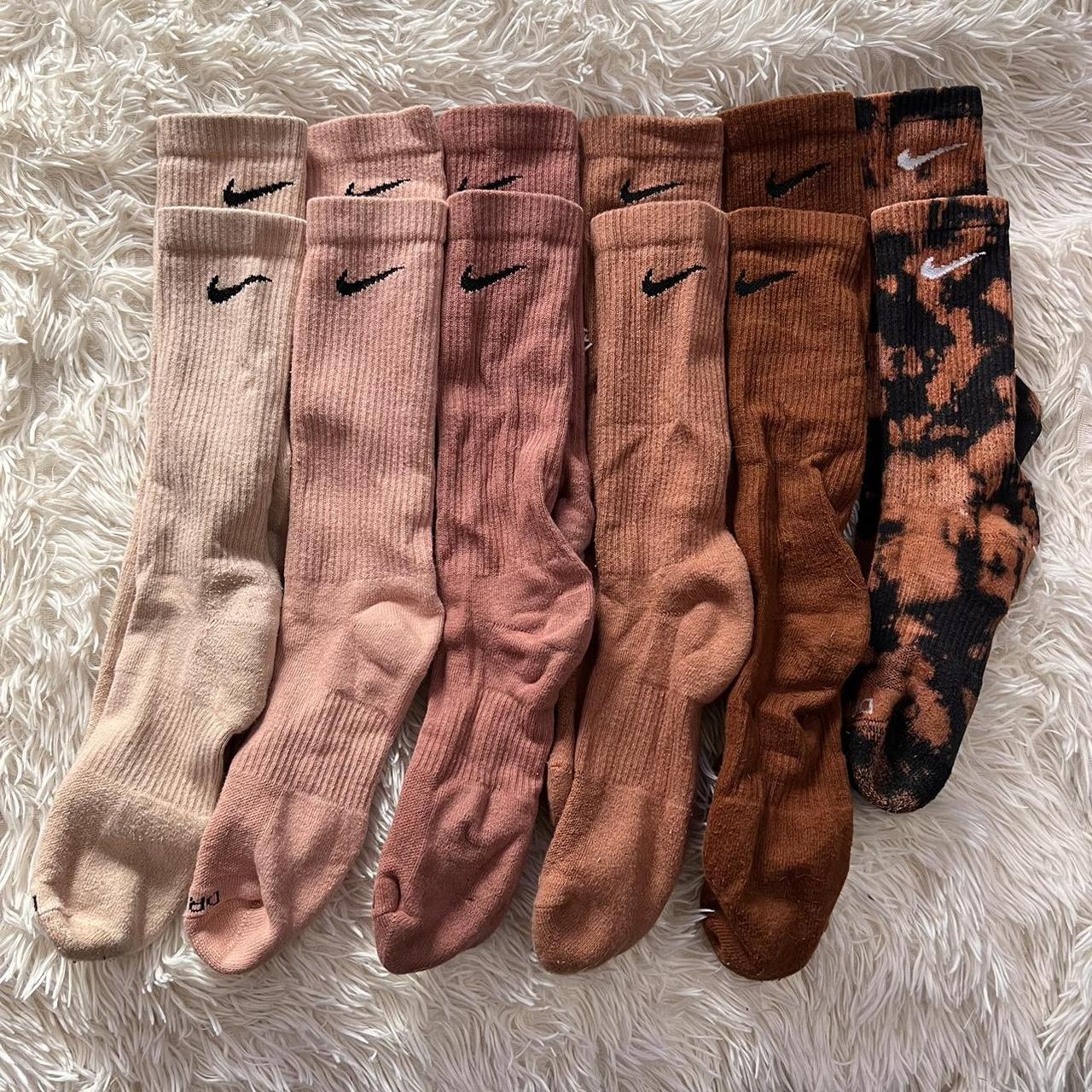 Nike brown essential sock set! All dry fit, never... - Depop