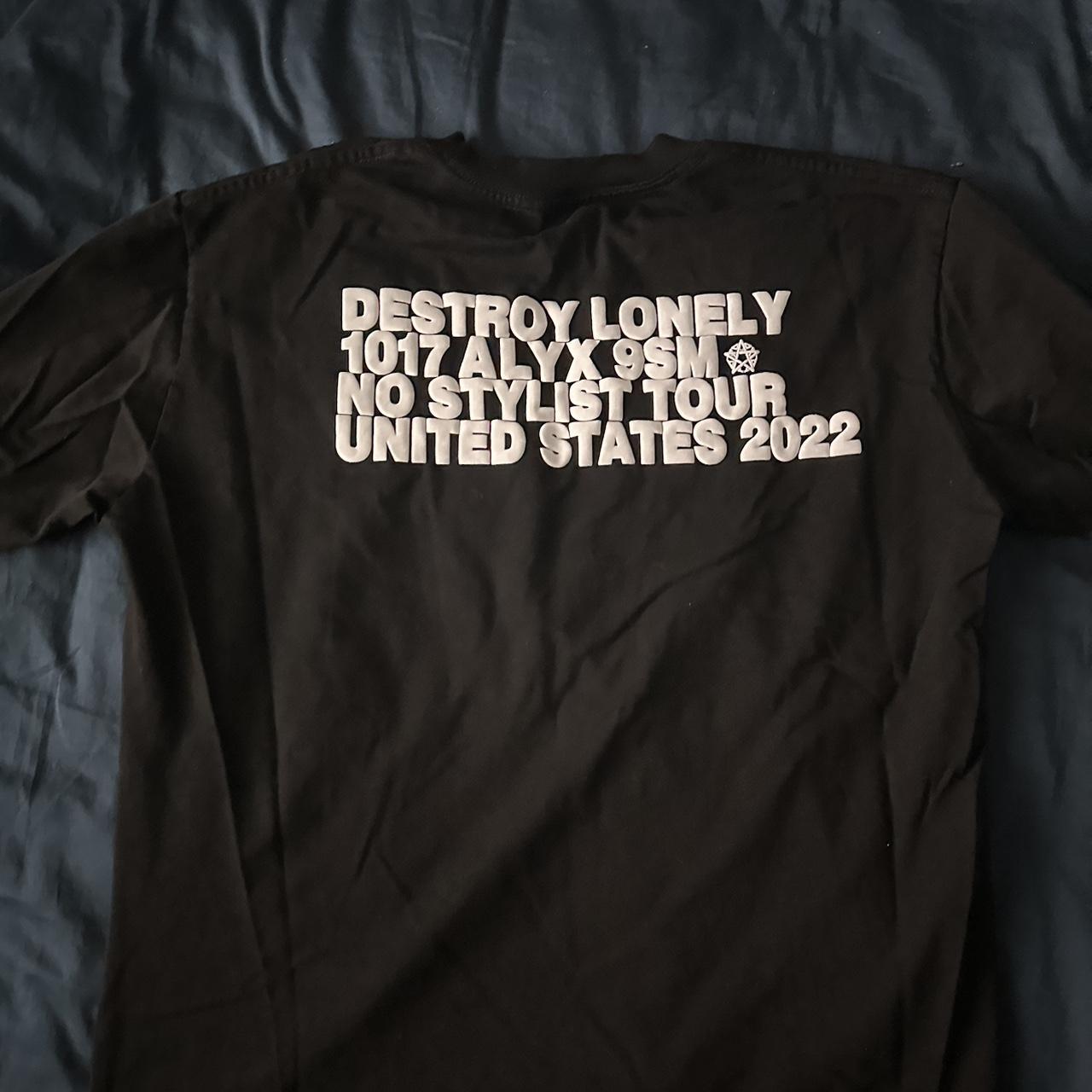 Destroy Lonely No Stylist Tour Alyx Tour Merch - Depop
