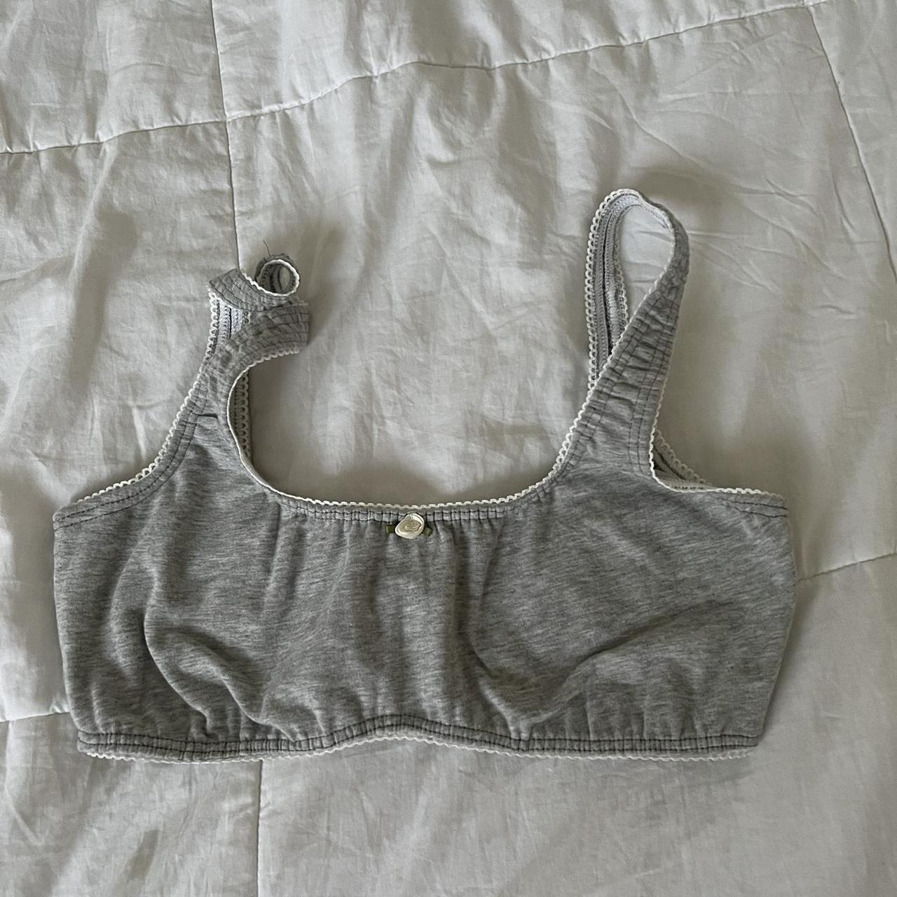 Rat Boi Scoop Back Bra in Basalt Size small #ratboi - Depop