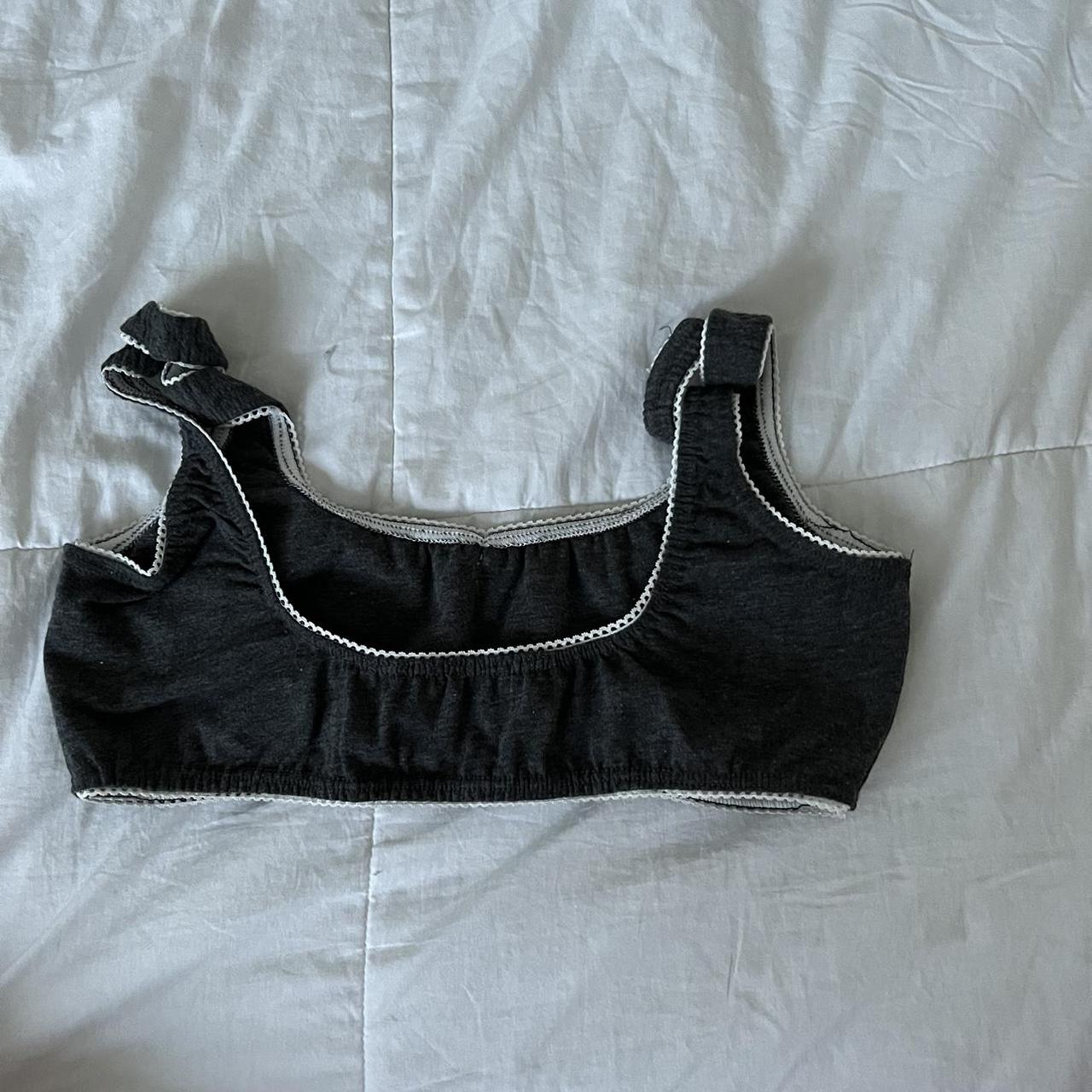 Rat Boi Scoop Back Bra in Basalt Size small #ratboi - Depop