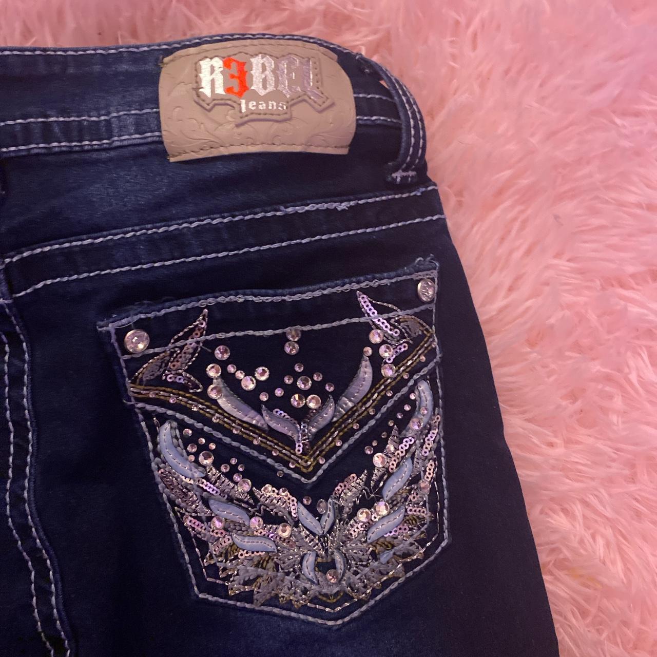 mcbling rebel jeans 💋 never worn... - Depop
