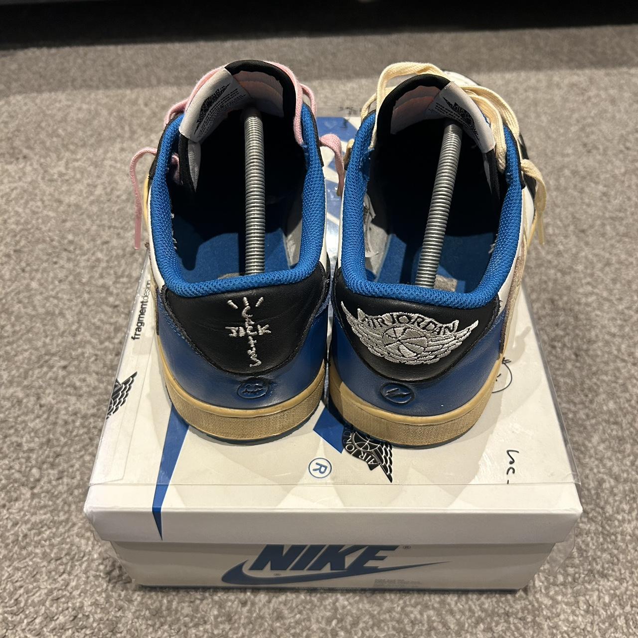Jordan 1 Low Travis Scott Fragment Used condition,... - Depop