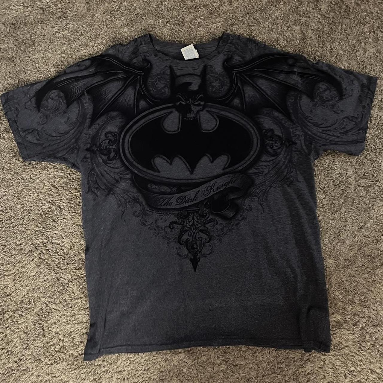 y2k delta pro tag batman shirt NOT AFFLICTION dm... - Depop