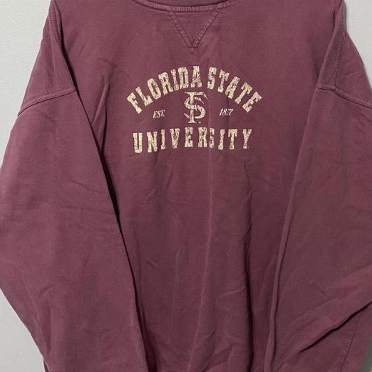 90s Florida State University Crewneck - men’s size... - Depop