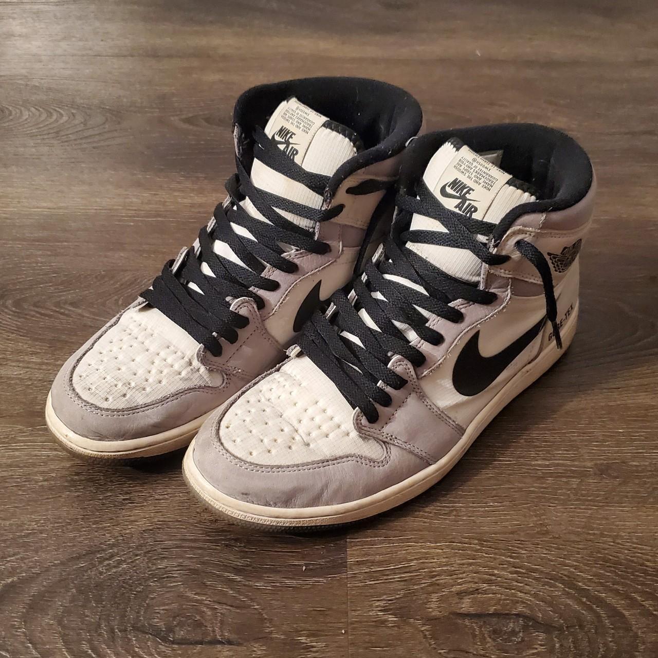 jordan 1 gore-tex bone colorway pretty nice shoe... | Depop