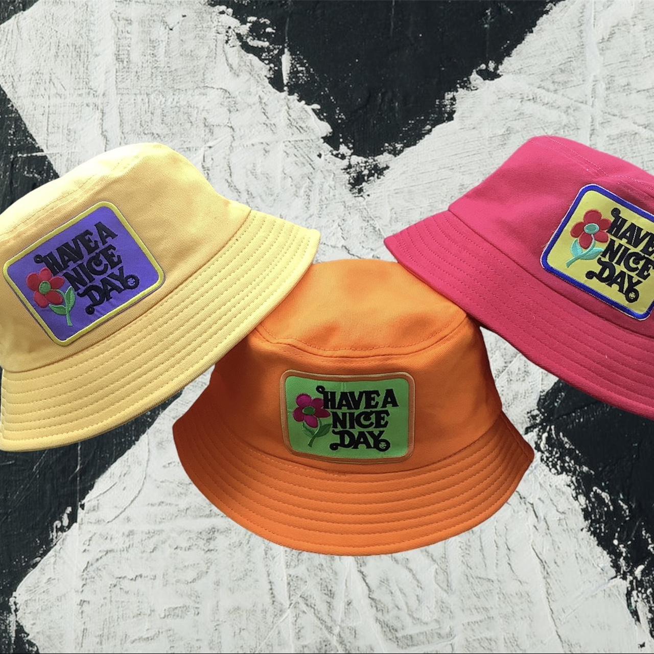 BRAND NEW!!! Have a Nice Day Bucket Hat. All colors... - Depop