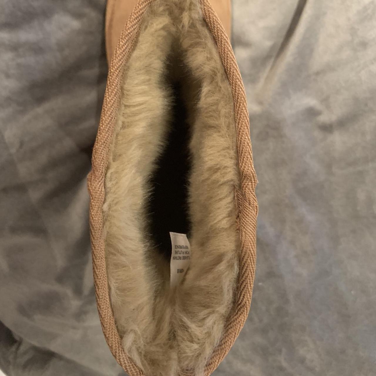 Fur-lined Ugg-style boot Next knockoff. Super cosy... - Depop