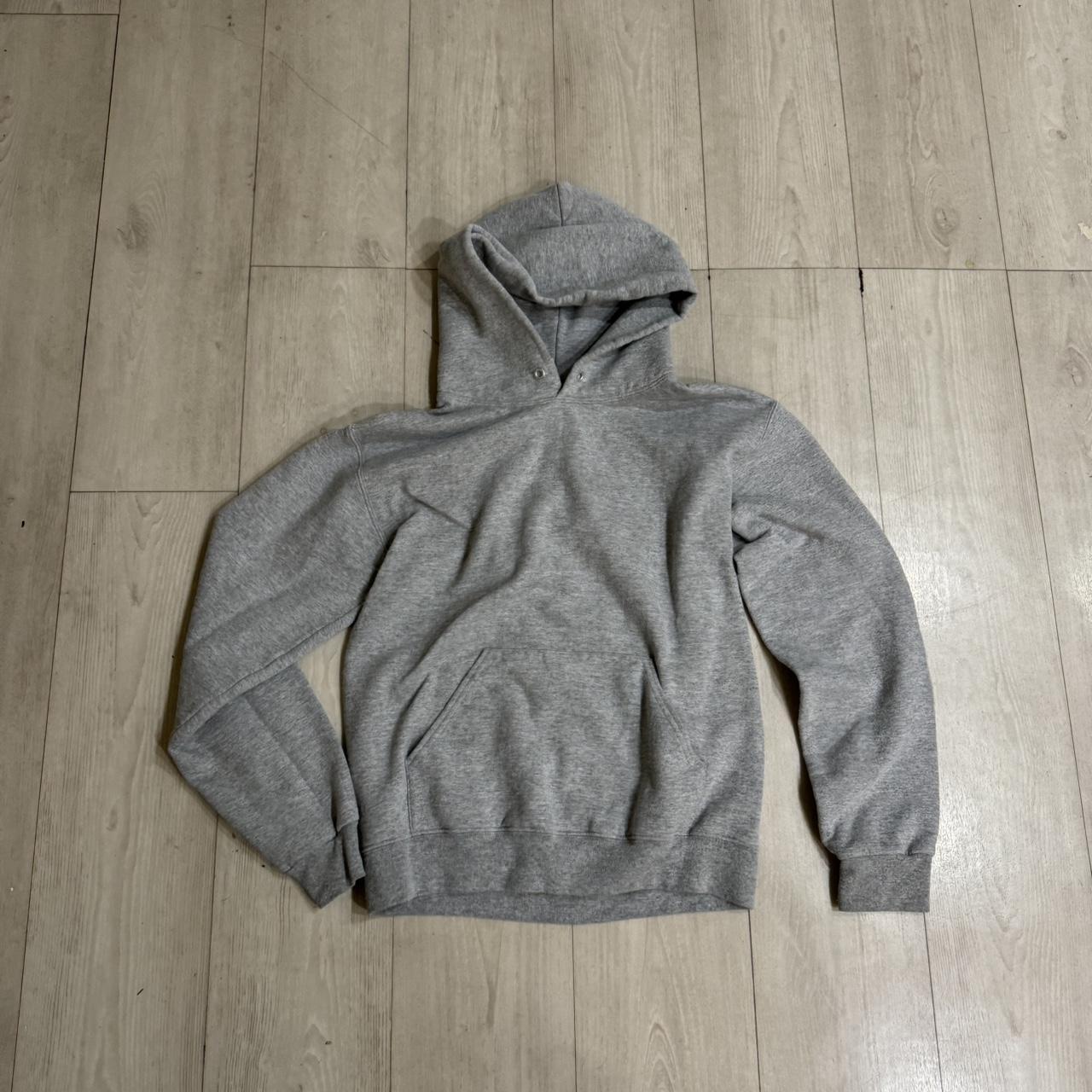 plain gray hoodie - Depop