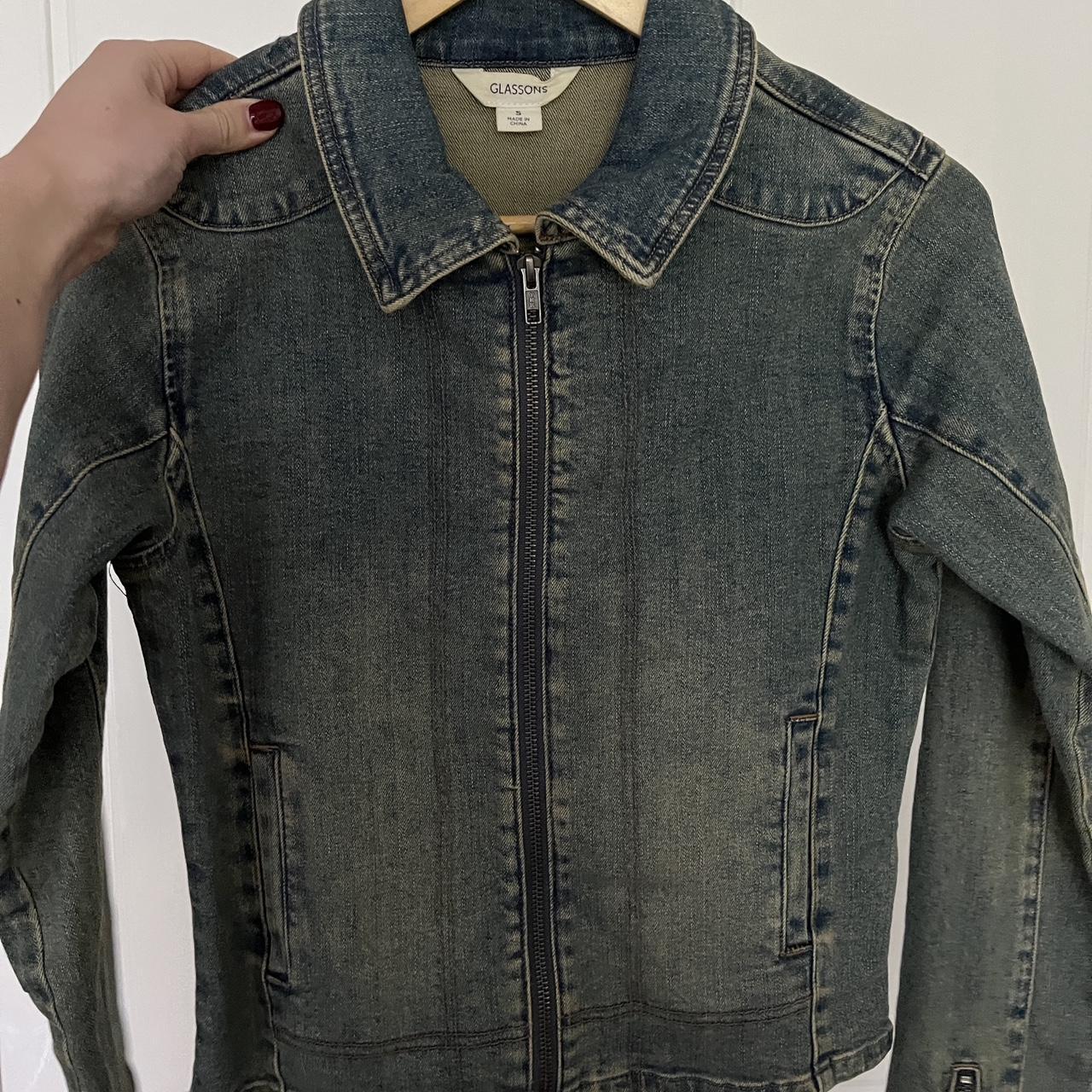 Glassons Ringspun Fitted Denim Jacket. Size S. Only... - Depop