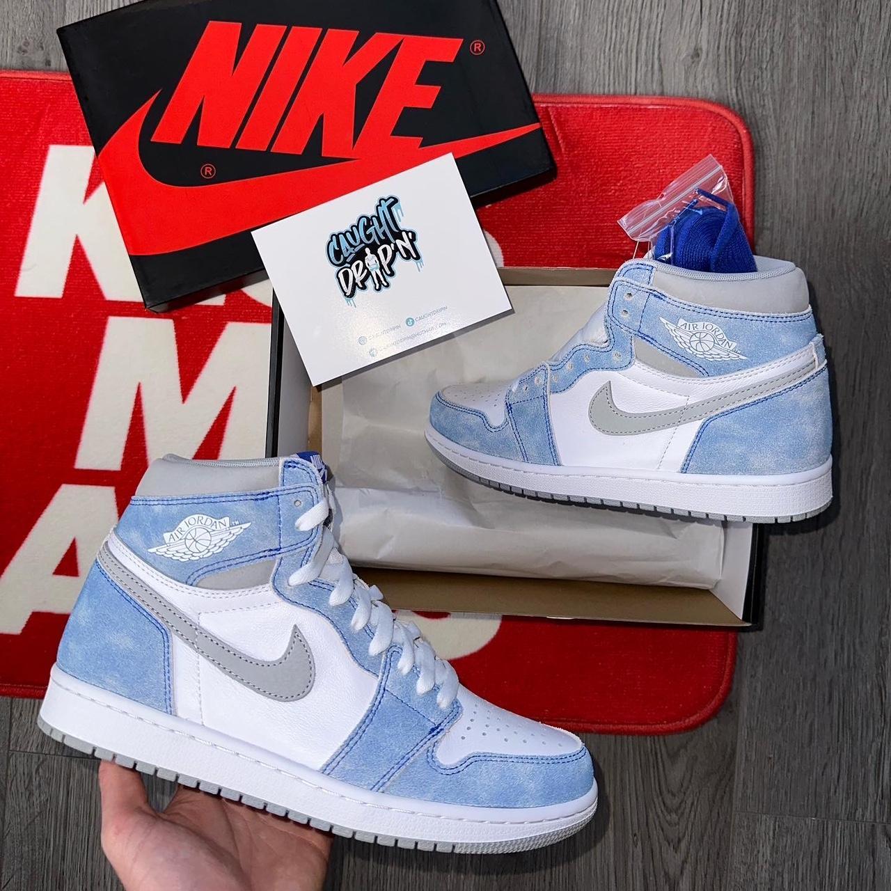 Air Jordan 1 OG High Hyper Royals Brand New Size... - Depop