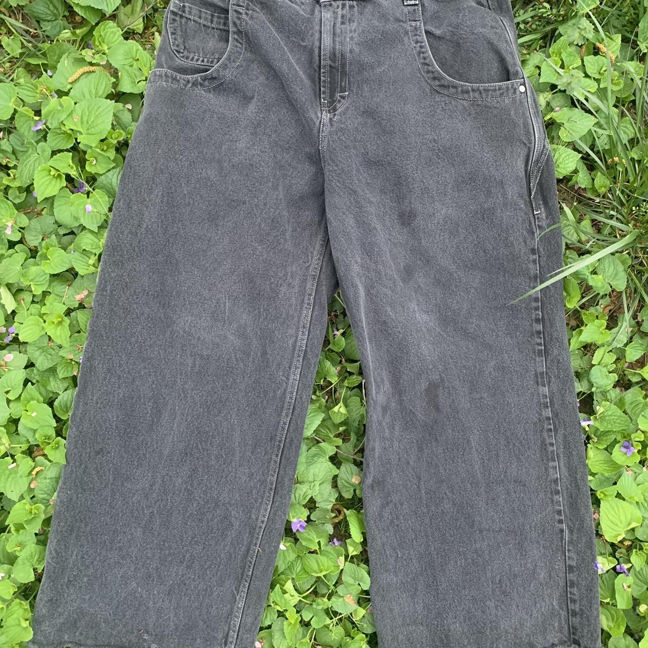 Awesome jnco big rigs, perfect black baggy... - Depop