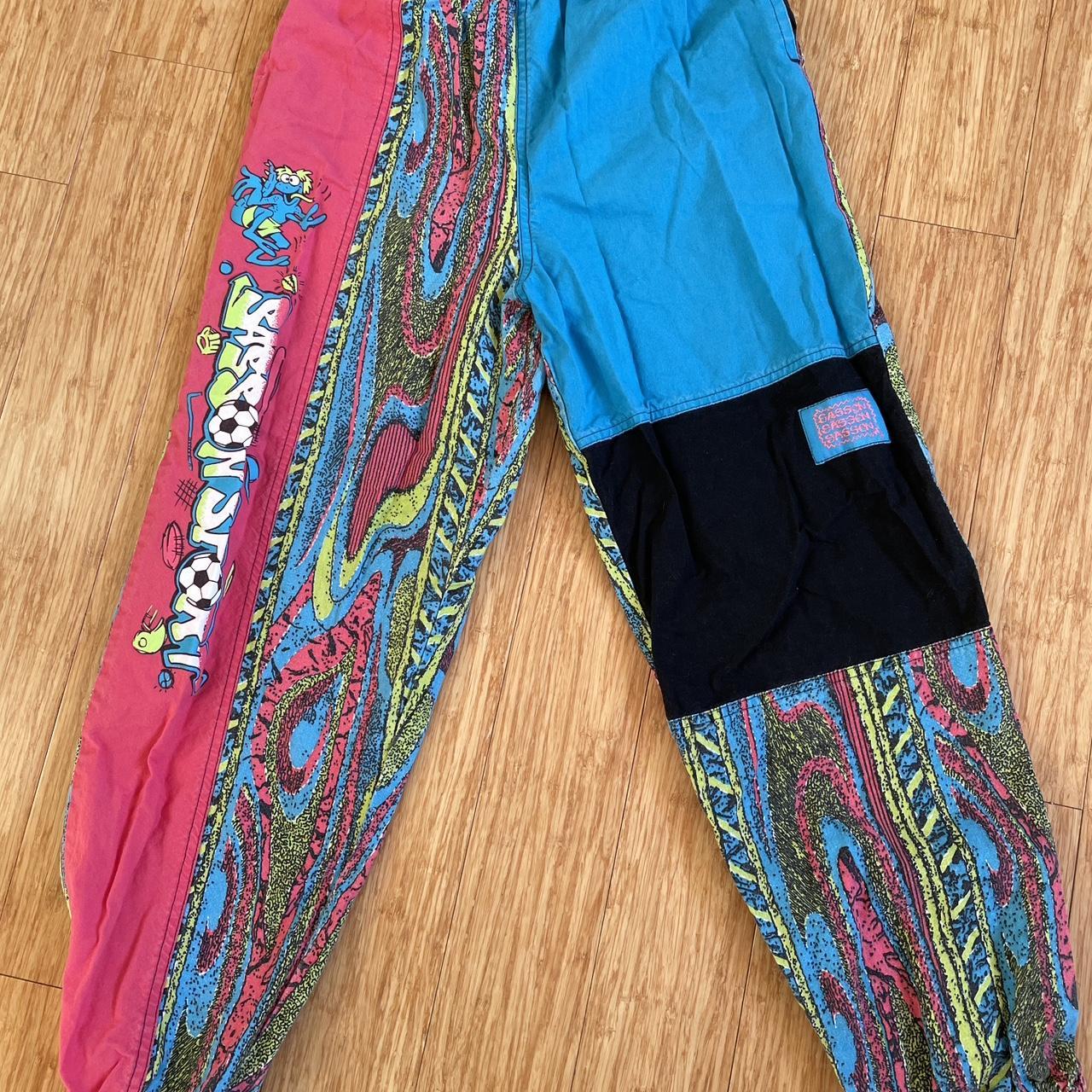 Sasson Sport Vintage 80s Jammer/muscle pants YOUTH:... - Depop