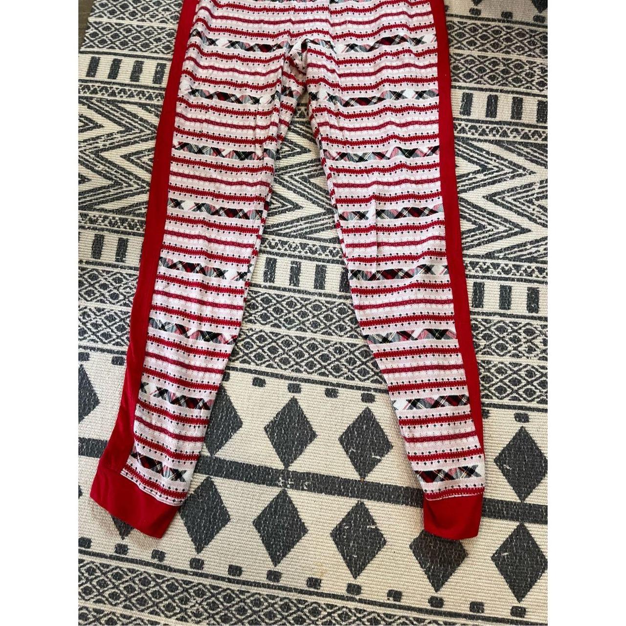 Victoria's Secret Women's Red and White Robe | Depop