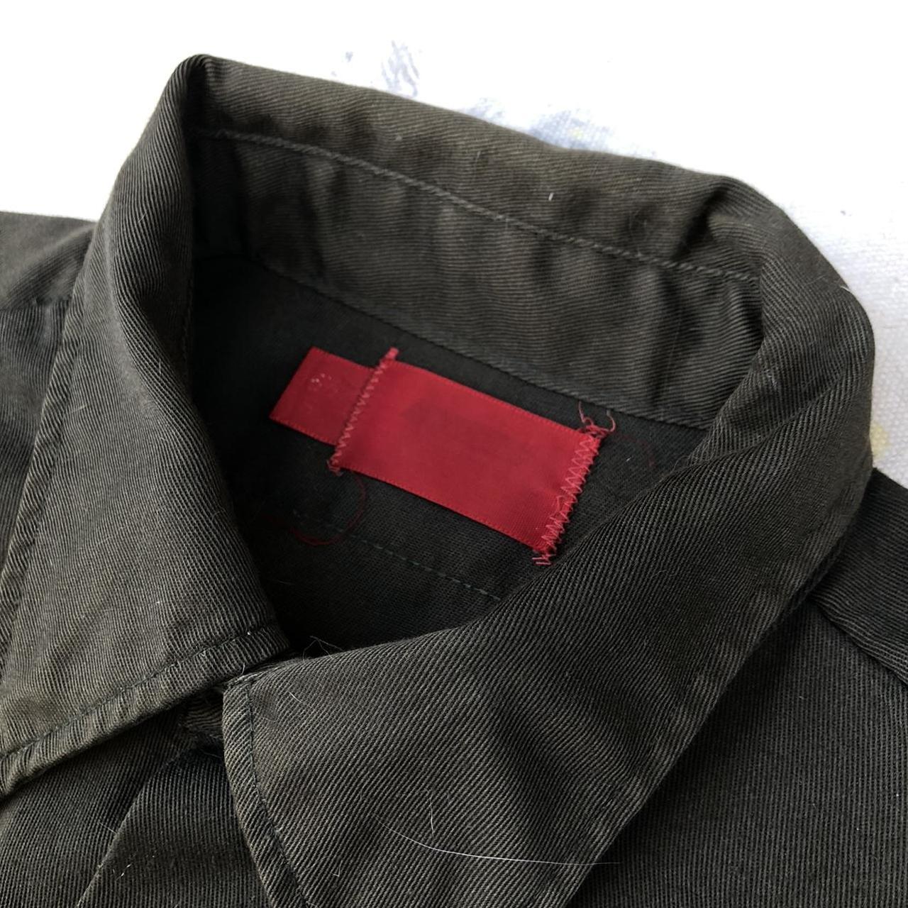 vintage 70s dickies workwear button up shirt 40s... - Depop