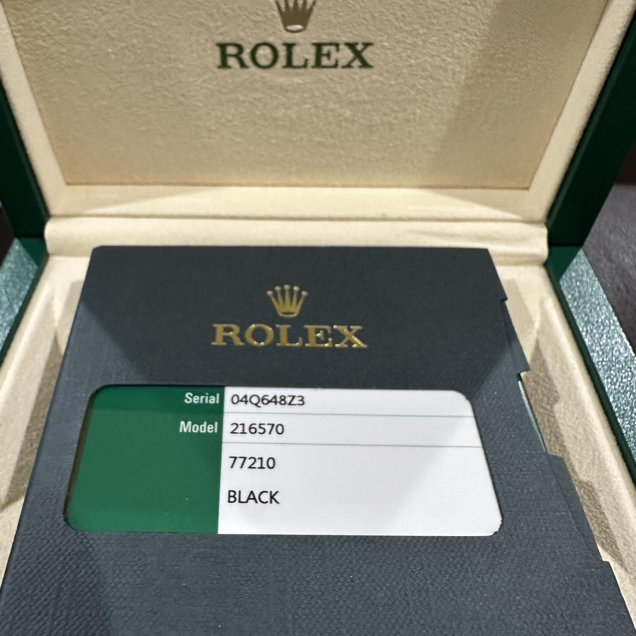 Full set authentic Rolex watch box with certificate - Depop