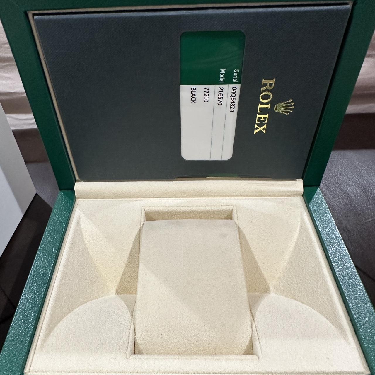 Full set authentic Rolex watch box with certificate - Depop