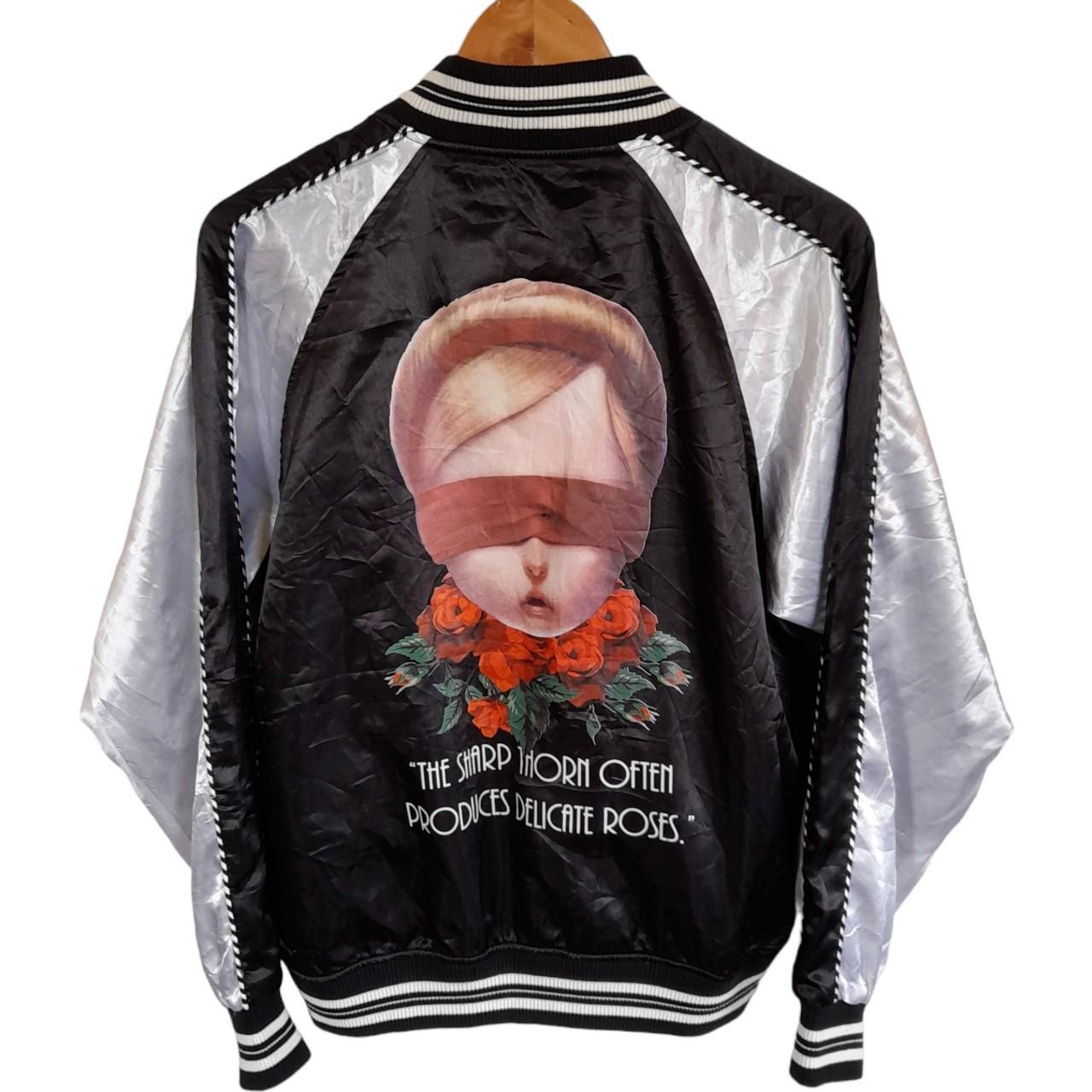 Silky Bomber Jacket Festival Jacket Lightweight... - Depop