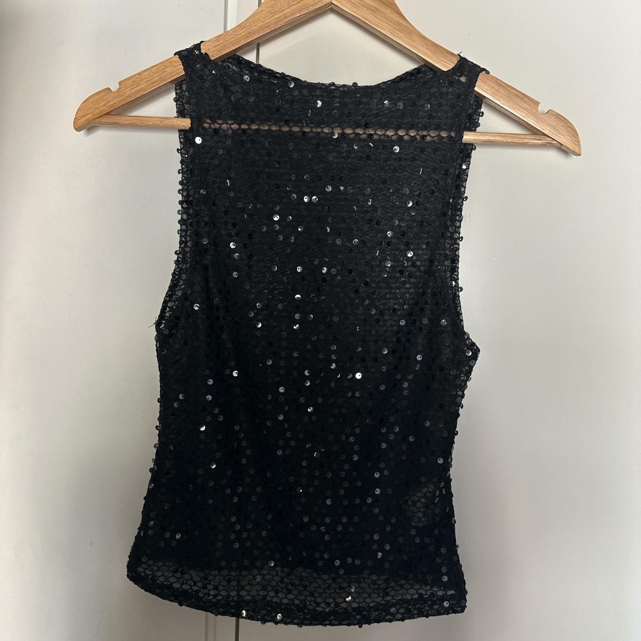Motel rocks black top See through Never worn - Depop