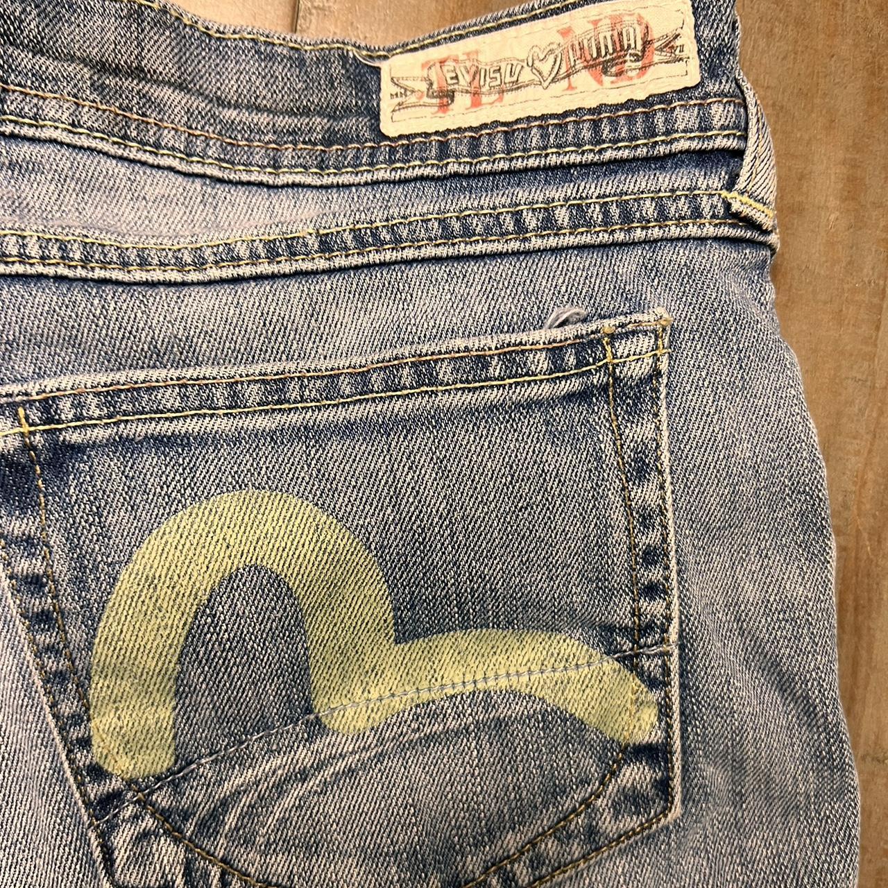 26 x 32 Evisu x Puma collab jeans - Depop