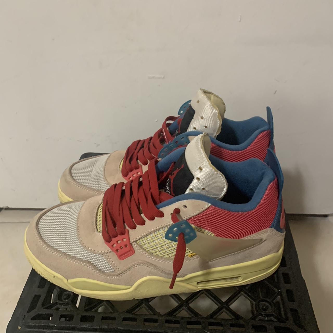 guava union jordan 4s size 12 - Depop