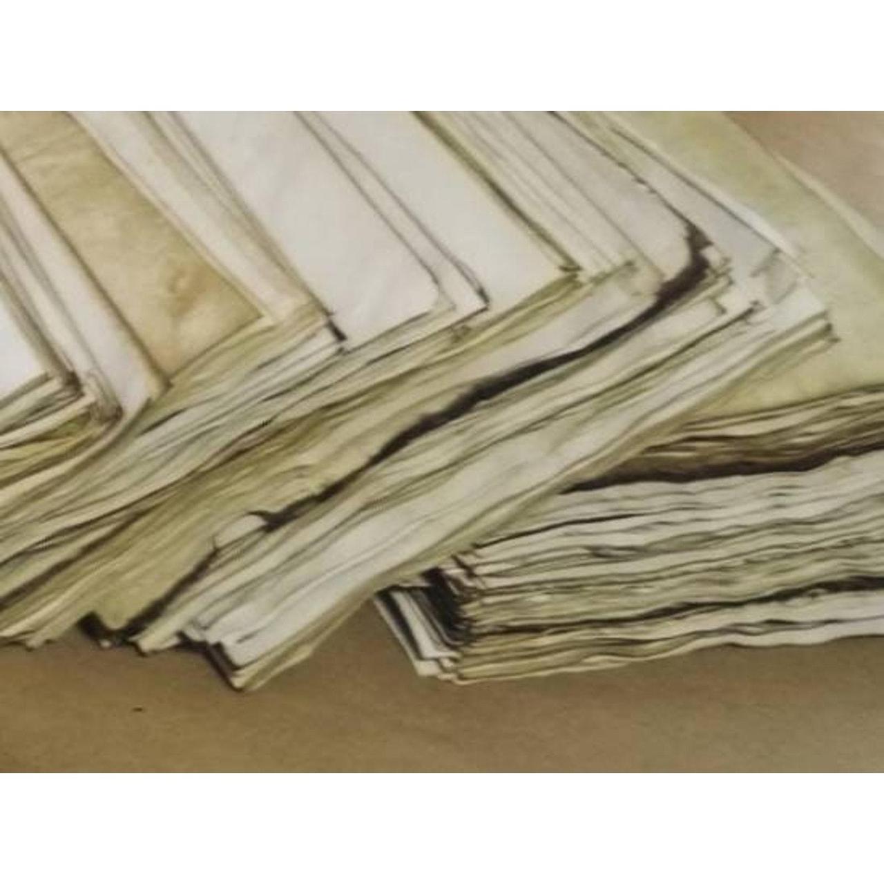 This listing offers a pack of 20 Hand Dyed Papers... | Depop