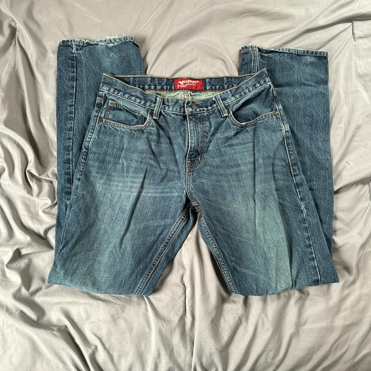 Arizona jeans dark wash Size 32x34 - Depop