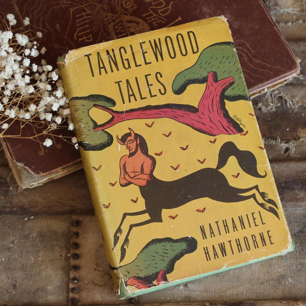 Vintage 1930s Book, "Tanglewood Tales" by Nathaniel... | Depop
