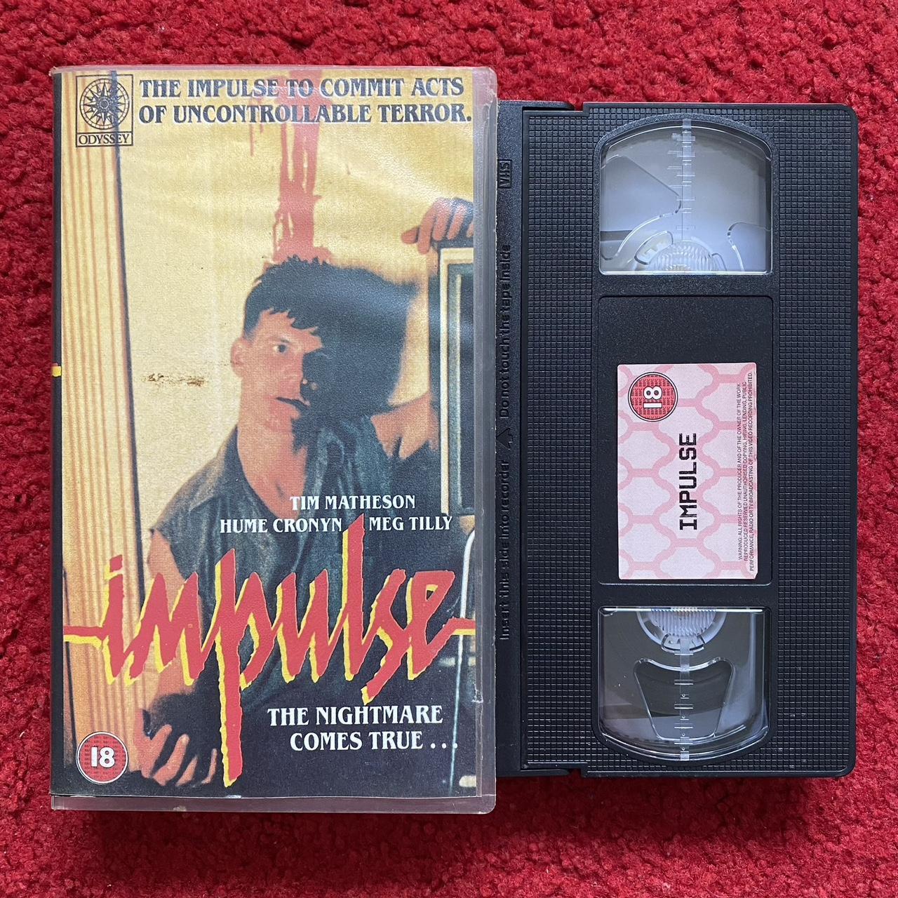 Impulse (1984) VHS Video - UK Pal Playback checked,... - Depop