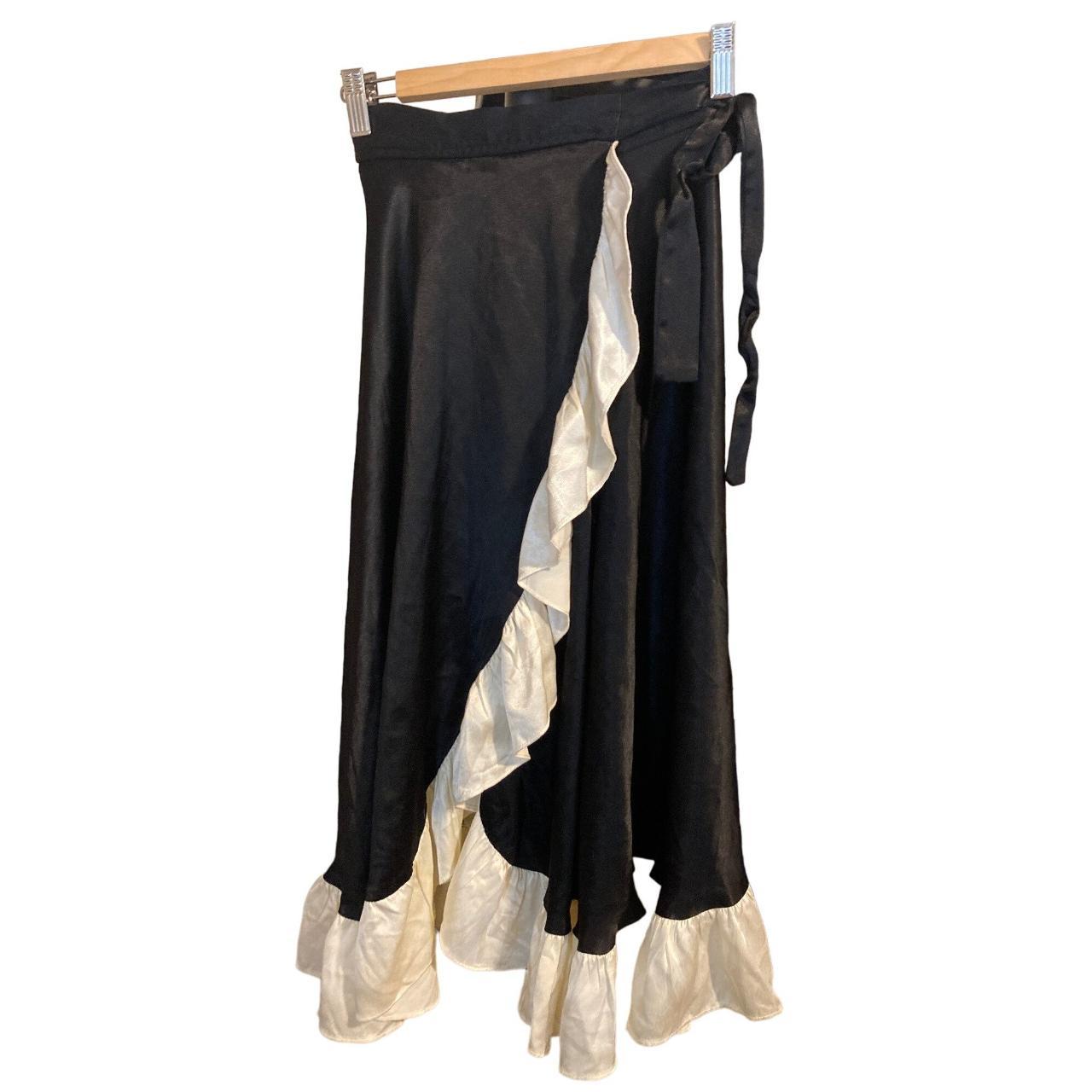 Features: • Wrap Skirt • Ruffle Hem • Dance... - Depop