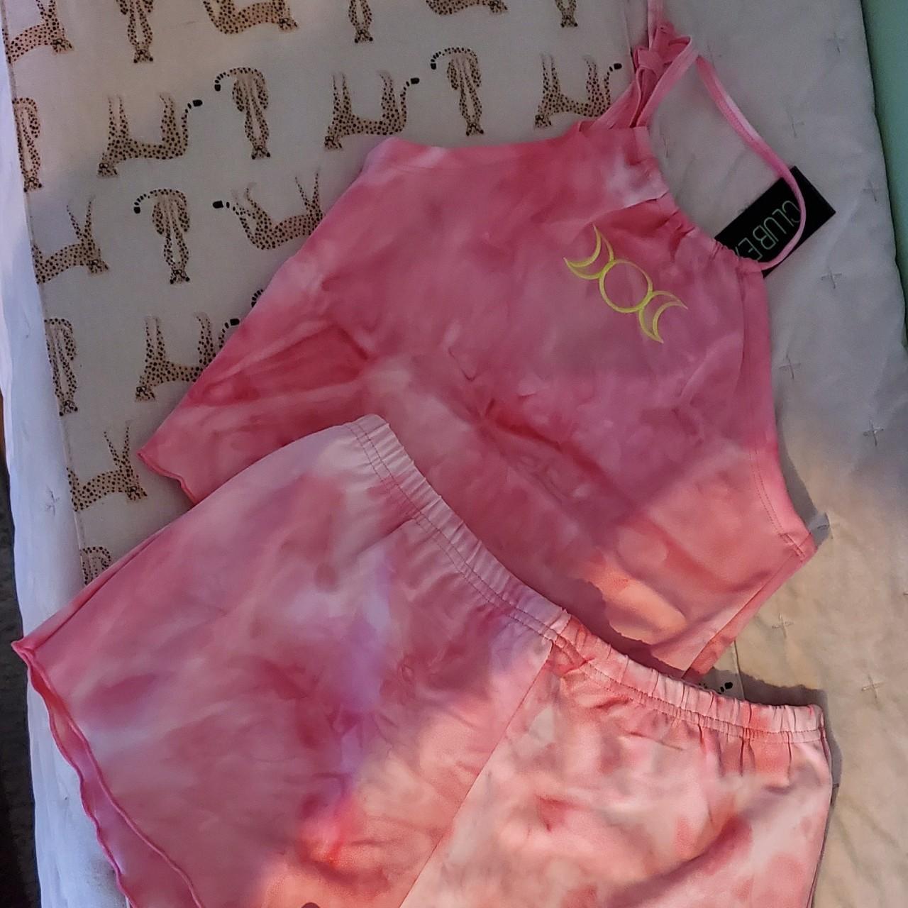 Club Exx Overnight Influencer Shorts Set Brand New... - Depop