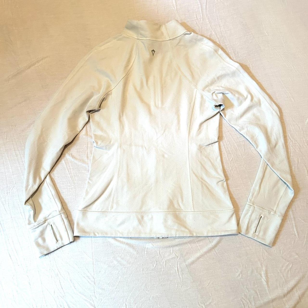 White athletic jacket! - Ivivva Athletica... - Depop
