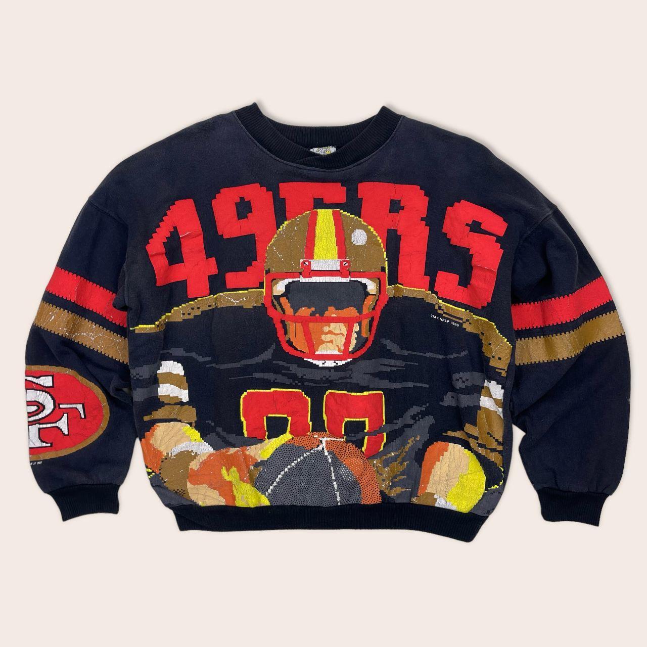 NFL Men's Black Sweatshirt | Depop