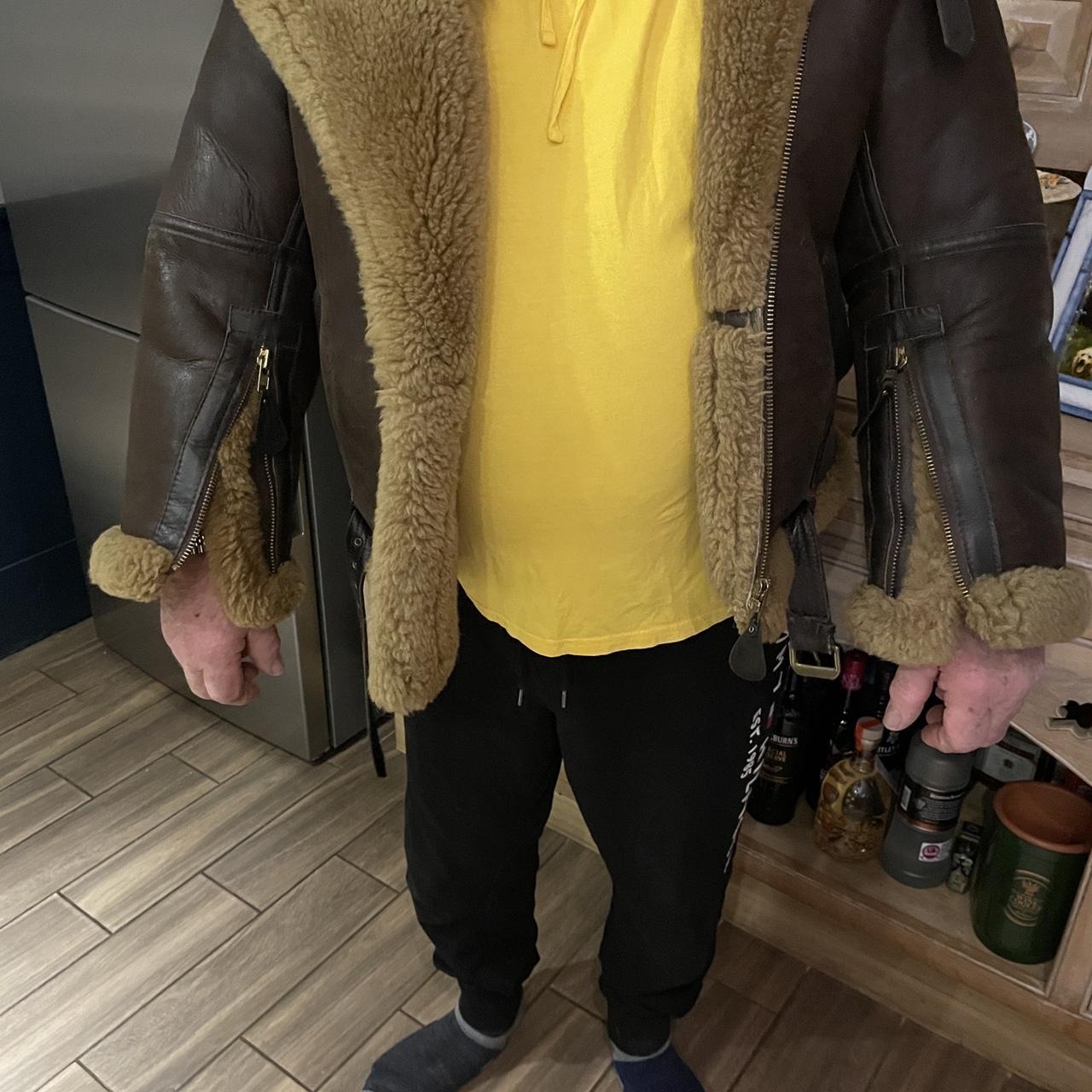 Original Irvin sheepskin flying jacket in as new... | Depop