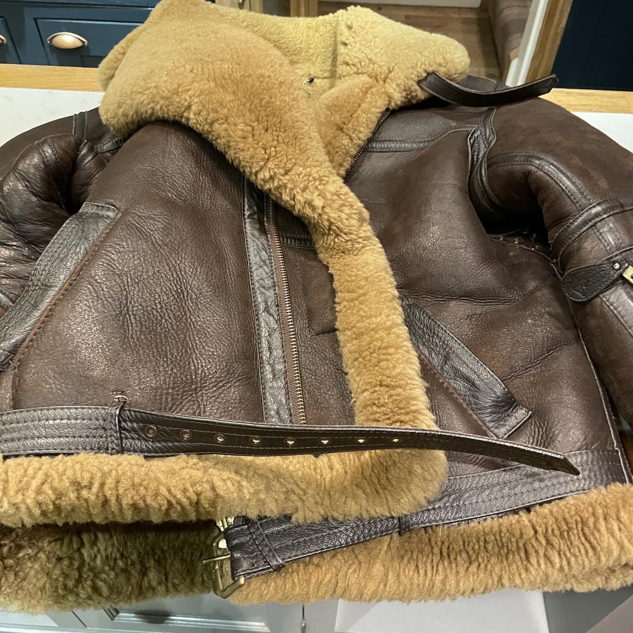 Original Irvin sheepskin flying jacket in as new... | Depop