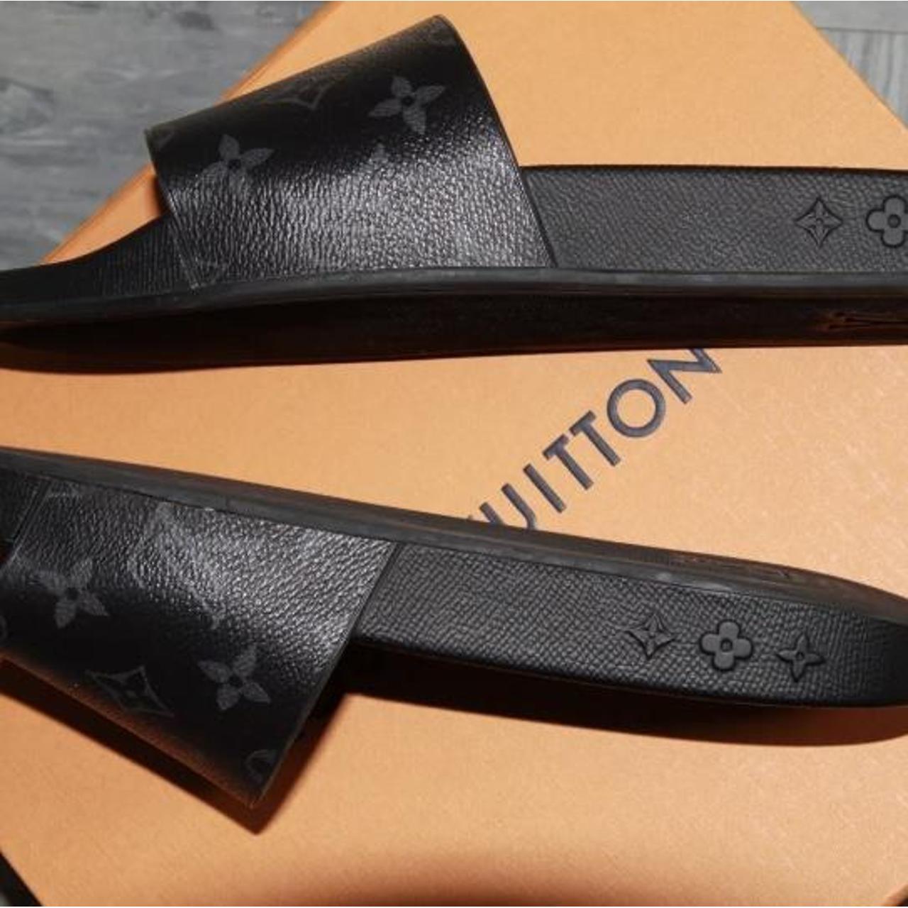 LV sliders men brand new comes with receipt. - Depop