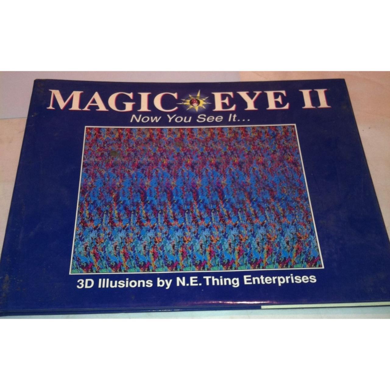 Magic Eye 2 Now You See It... 3D Illusions by N.E.... - Depop