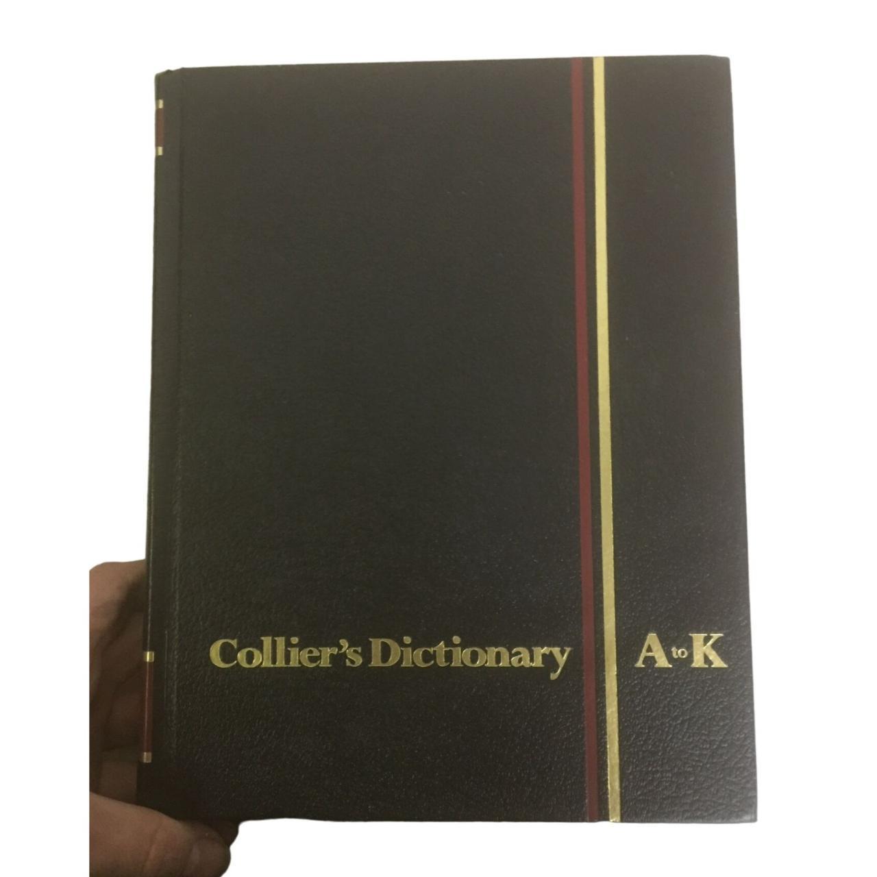 Collier's Dictionary A to K Hardback Dictionary... - Depop