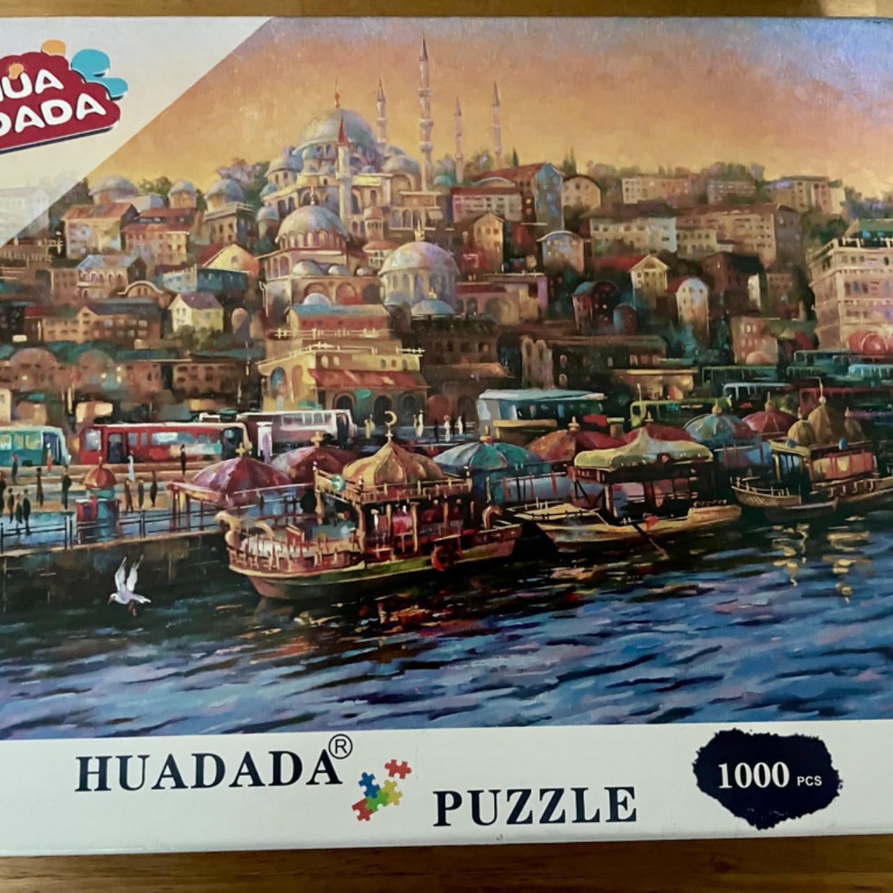 Huadada 1000 piece jigsaw - Golden Horn Bay Ancient... - Depop