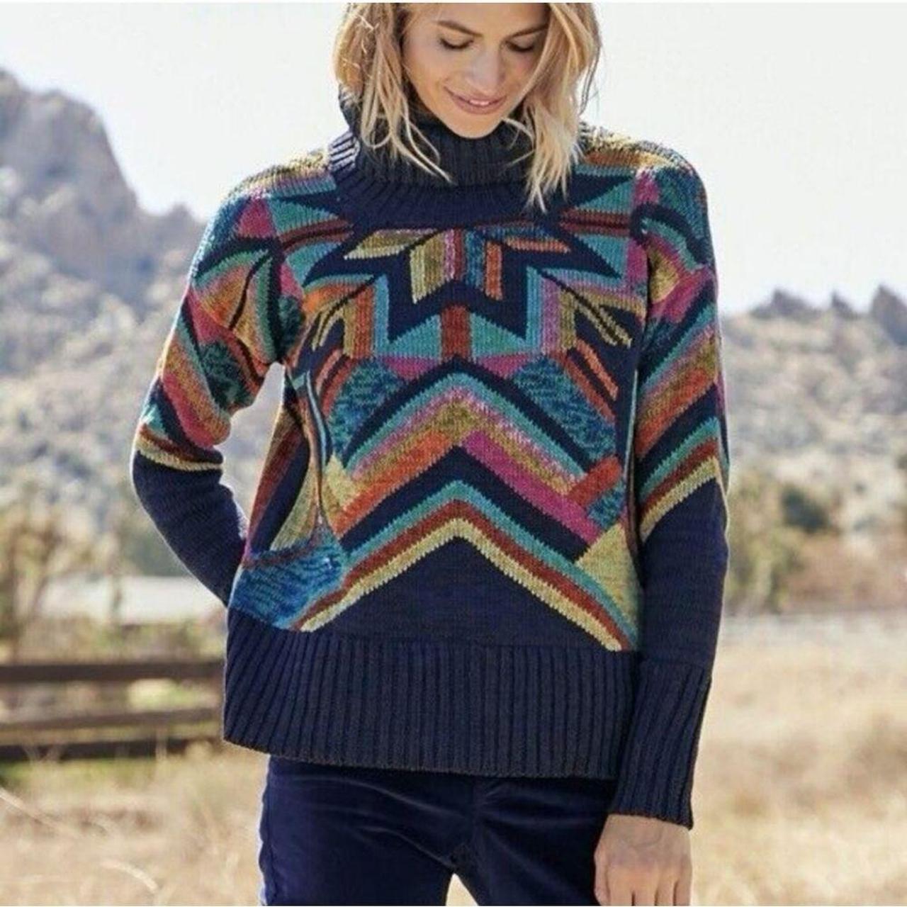 Peruvian Connection NWOT Windham turtleneck sweater... | Depop