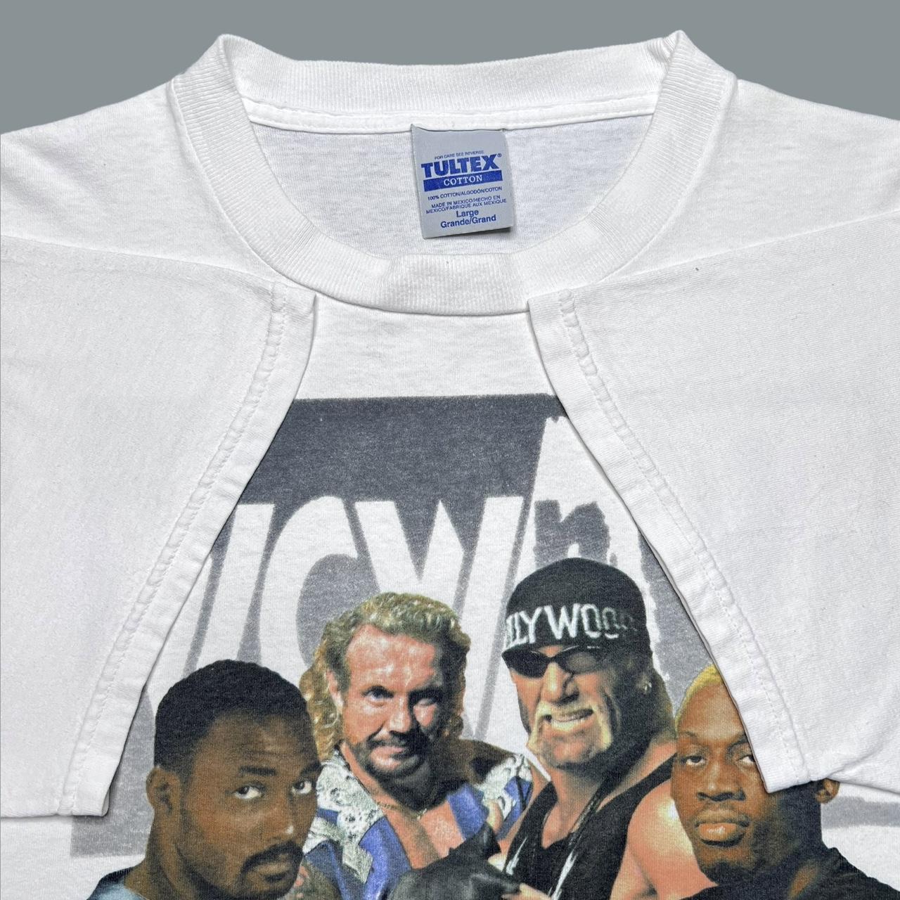 Vintage 1998 WCW Dennis Rodman Karl Malone NWO... | Depop