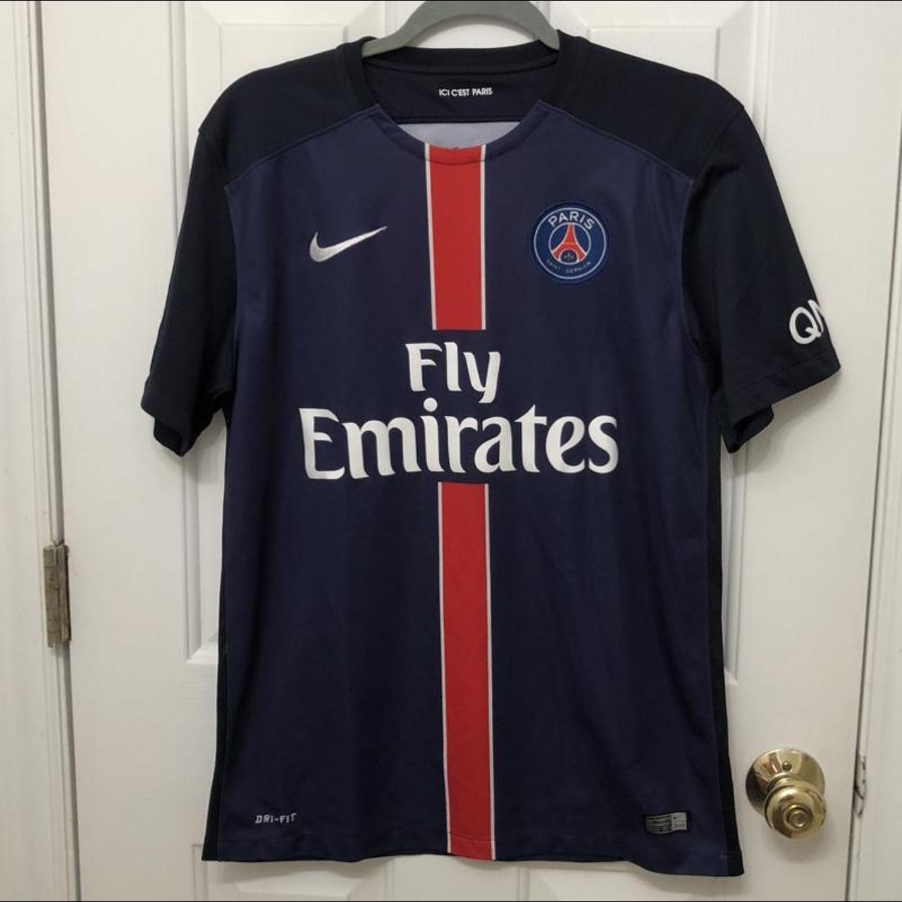 PSG Home Kit (2015/16) - Used, in great condition... - Depop