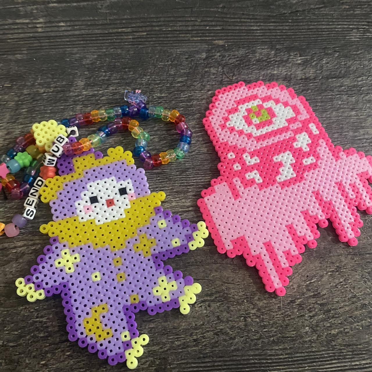 Pink Subtronics cyclops perler Can make into... - Depop