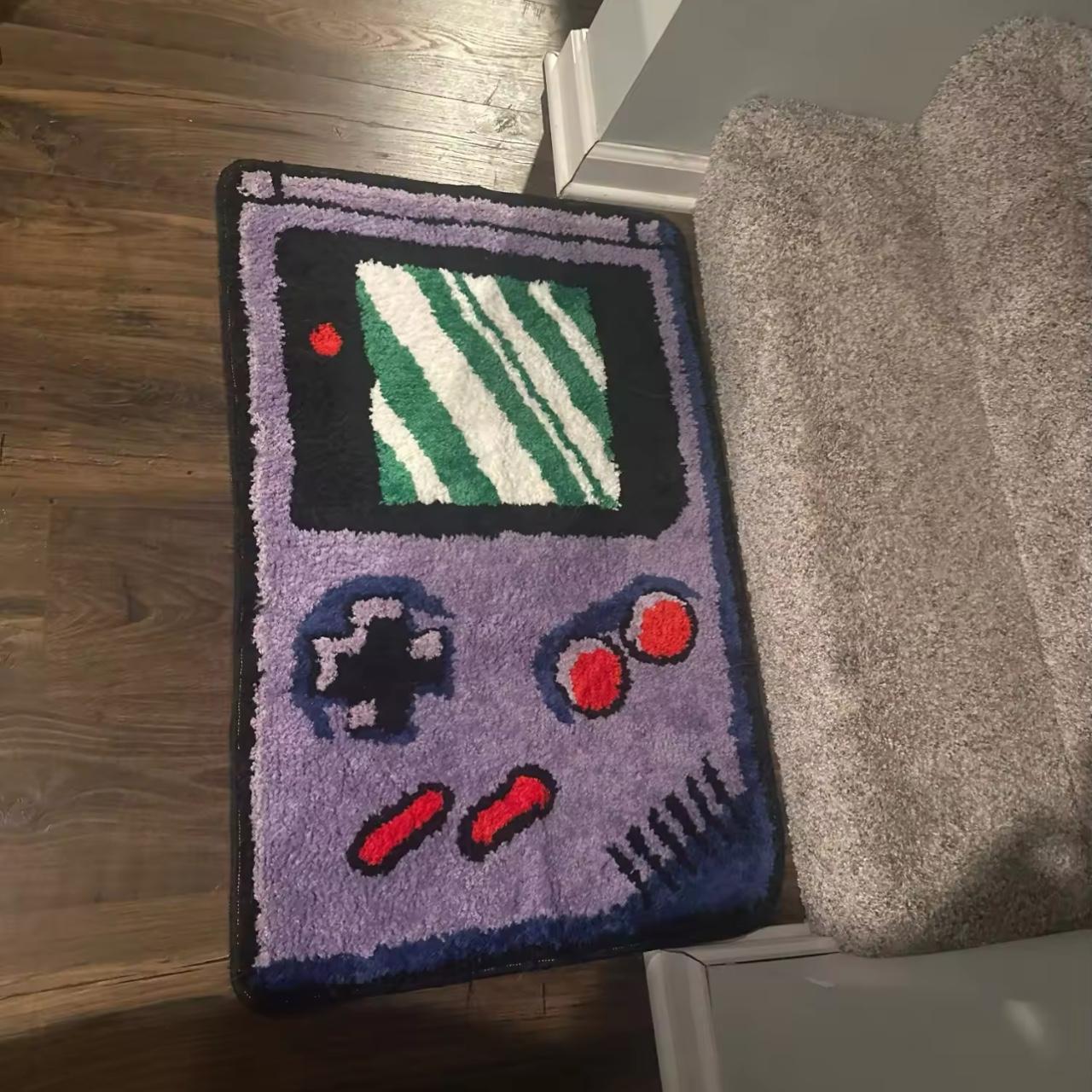 Custom handmade Gameboy Rug y2k rugs cool designer... - Depop