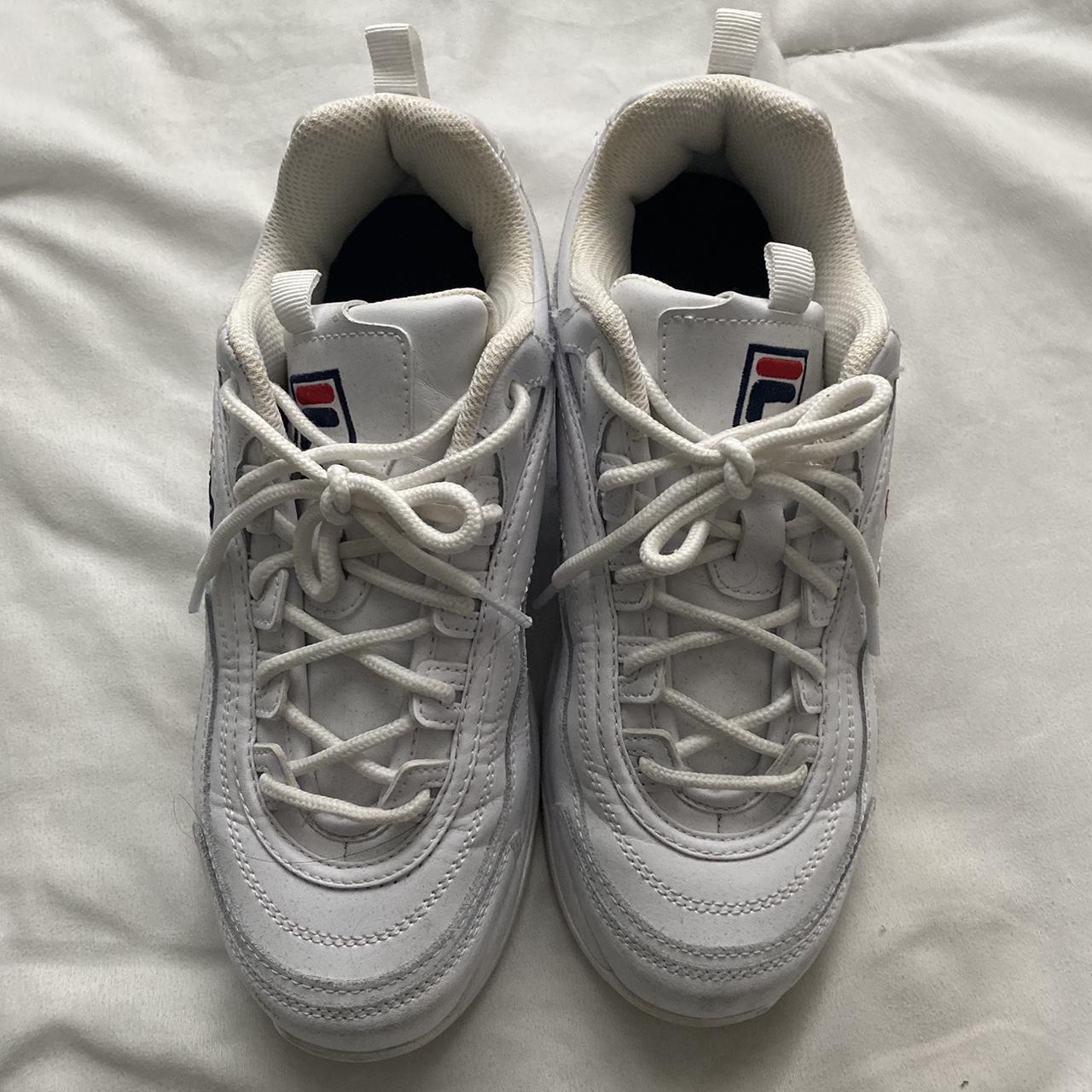 chunky filas super cute would rec for hiking or... - Depop